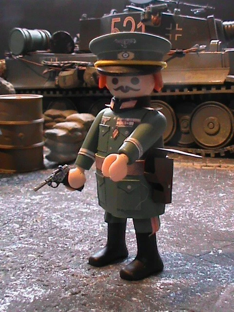 PLAYMOBIL COMMANDANT GENERAL W.Keitel Régiment Supreme Forces Armées ...