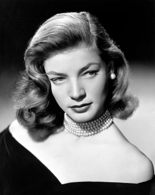 Vintage Retro Lauren Bacall Actress Sex Symbol 8x10 Photo Reprint 0004