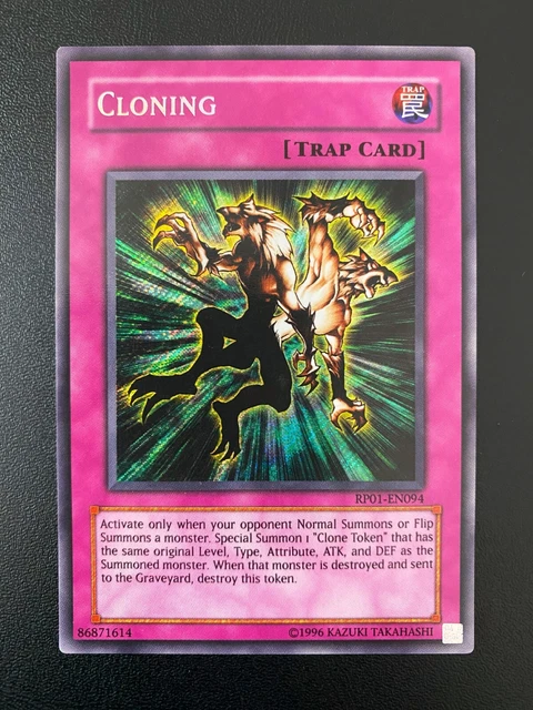 YU-GI-OH! CLONING SECRET Rare Rp01-En094 Retro Pack 1 English Og Print 2008 Nm EUR 225,00 ...