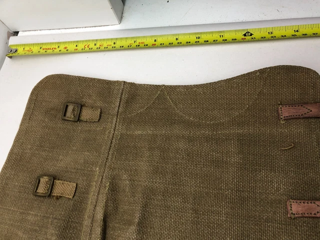 ORIGINAL WW2 BRITISH Army 37 Pattern Despatch Riders High Sided Spats ...
