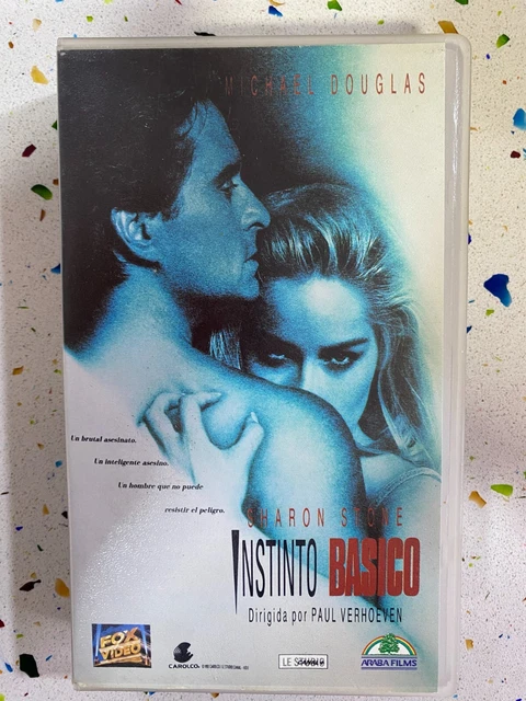 INSTINCT BASIC VHS Tape Michael Douglas Sharon Stone £16.01 - PicClick UK