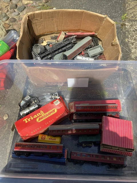 VINTAGE TRAIN SET Restoration Project- Tri-ang, Hornby £42.32 - PicClick UK