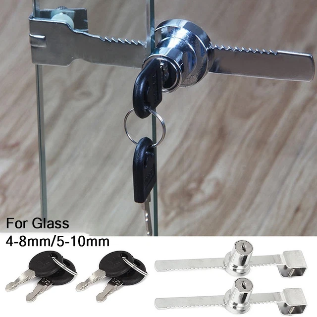 PORTE COULISSANTE SERRURE for Verre Armoire Vitrine Reptile Vivarium Terrarium EUR 9,43 ...