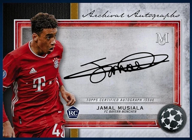 2020 TOPPS MUSEUM Collection Rookie Auth Auto JAMAL MUSIALA RC SIG ...