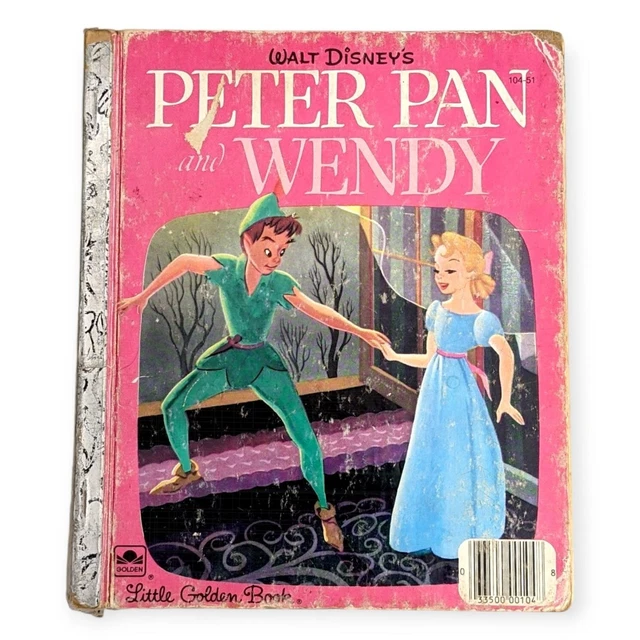 LITTLE GOLDEN BOOK: Walt Disney's Peter Pan and Wendy £10.14 - PicClick UK