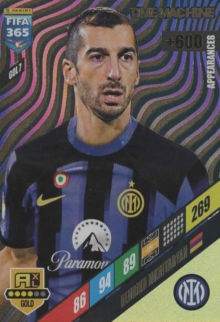 PANINI FIFA 365 Adrenalyn XL 2024 GOL7 Gold / Time Machine Henrick ...