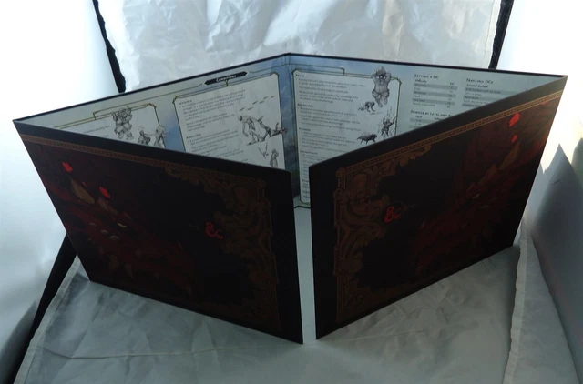 DUNGEONS & DRAGONS 5th Ed 5E EARLY Alternate Art DM's Dungeon Master's ...