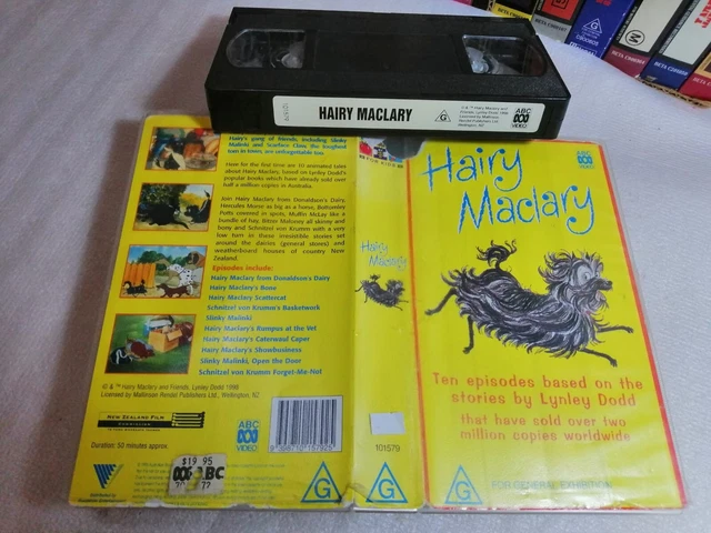 HAIRY MACLARY (TEN Episodes) - 1998 Australian ABC for Kids Vhs Issue ...
