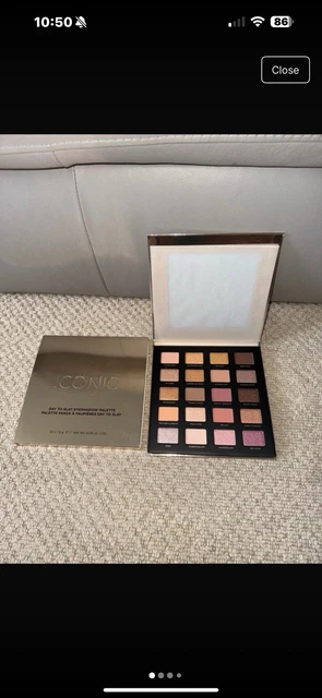 ICONIC LONDON🍂 DAY To Slay Eyeshadow Palette Full Size NEW Worth £45 £ ...