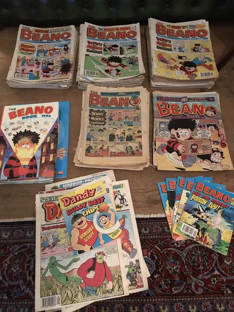 162 BEANO COMICS. Early 90'S. Some 80'S + Extras Y14 EUR 35,34 ...