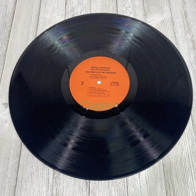 Lp Merle Haggard And The Strangers « The Roots Of My Raising 1976 St