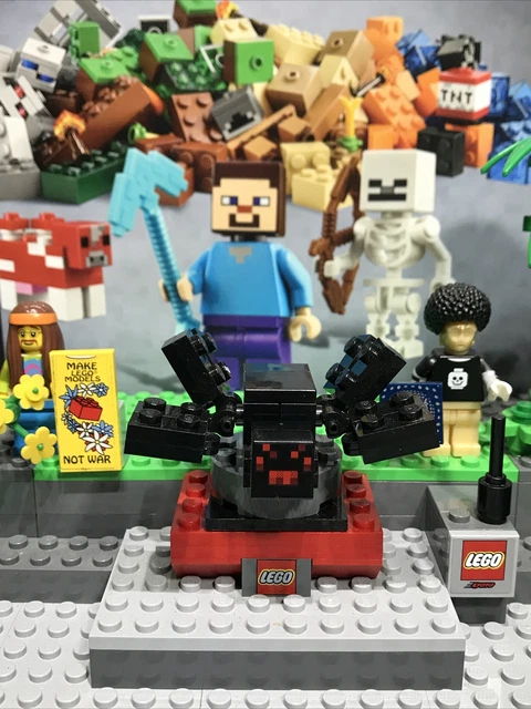 LEGO MINECRAFT MINI Figure Collection Minecraft Spider Minespider01 ...