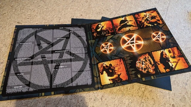 ANTHRAX WORSHIP MUSIC DoppelLP Vinyl Gatefold Metal Metallica Slayer ...