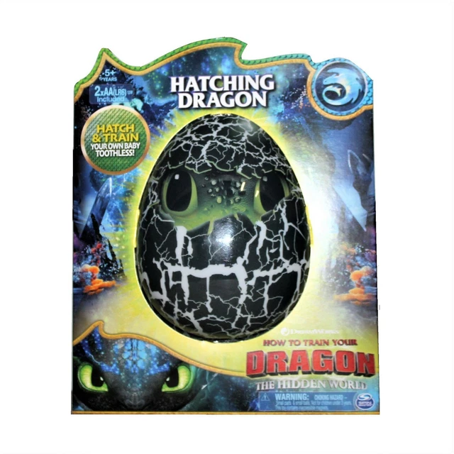 HOW TO TRAIN Your Dragon Interactive Hatching Toothless Egg - The ...