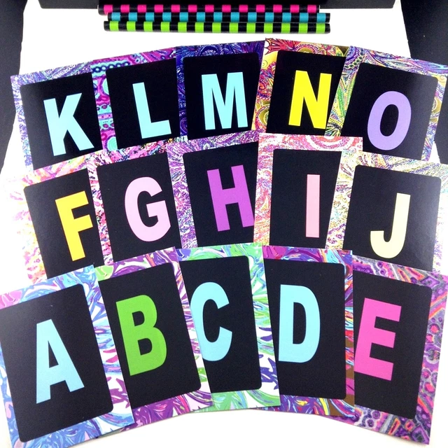 PHONICS RAINBOW ALPHABET Literacy Cards with 20 Educational Game ...