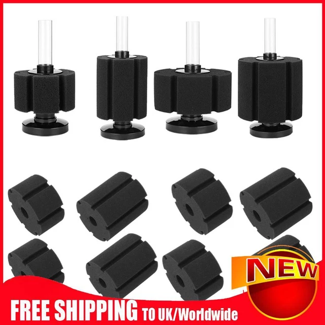 FISH TANK POND Filter Silent Bio Cotton Filter Aquarium Fish Filter for ...