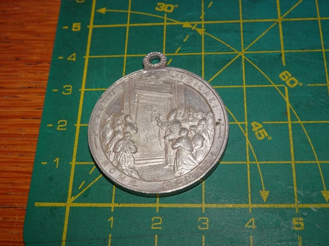 MEDAGLIA RELIGIOSA PAPA Pius Xi Pont Max Anno Jubilaei Roma Rome Mcmxxv ...