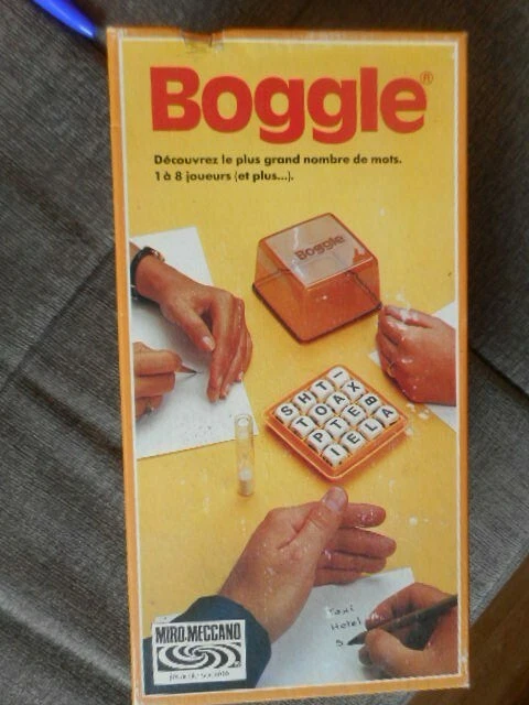 ANCIEN VINTAGE Jeu De Société BOGGLE // MIRO-MECCANO // TBE EUR 15,00 ...