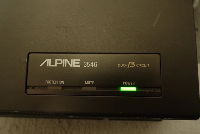 ALPINE JUBA CLASS A Amplifier. 3546. Good Condition. £368.97 - PicClick UK