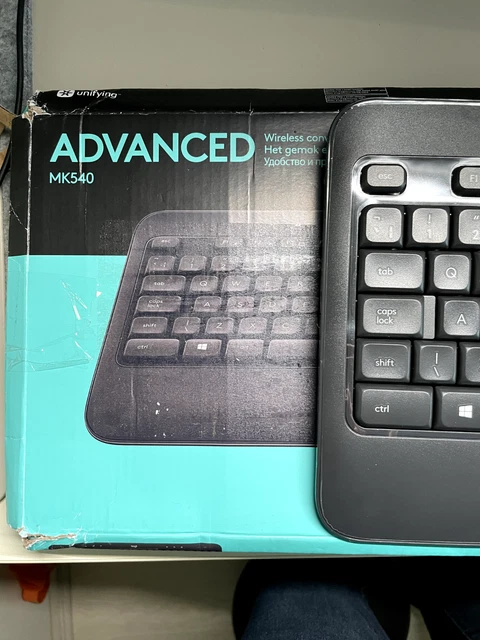 Logitech Mk540 Wireless Keyboard And Mouse M310 Combo Uk Layout With