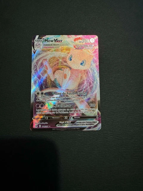 CARTE POKEMON MEW 114/264 Vmax Ultra Rare Epée et Bouclier 8 EB08 FR NEUF EUR 19,00 - PicClick FR