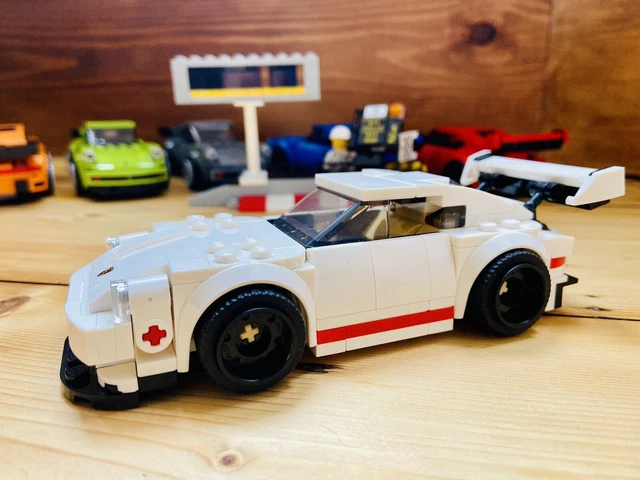 LEGO 75895 PORSCHE 911 Turbo Moc Speed Champions Carrara White RSR £33. ...