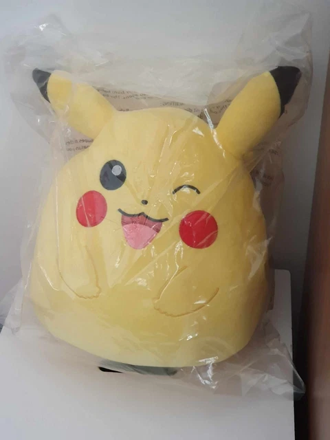 ORIGINAL POKEMON WINKING Pikachu Squishmallow Plush Toy 12" [1] £35.99 ...