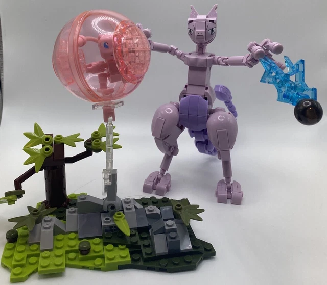 POKEMON MEGA CONSTRUX Mew vs Mewtwo Clash Complete, No Box Or ...