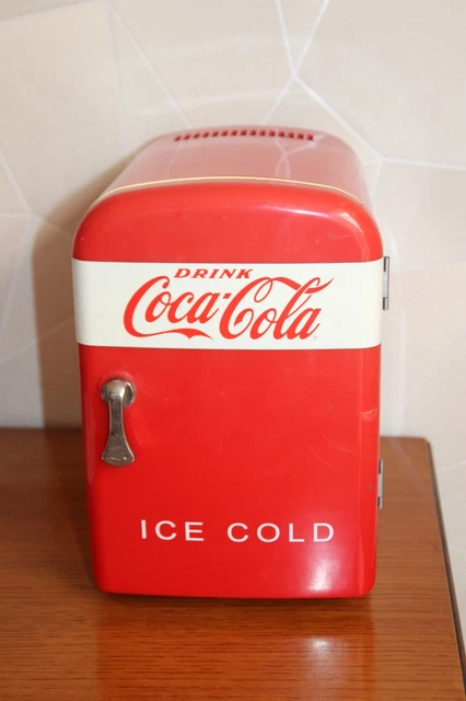 MINI FRIGO REFRIGERATEUR PUBLICITAIRE COCA COLA 6 canettes / COLLECTION ...