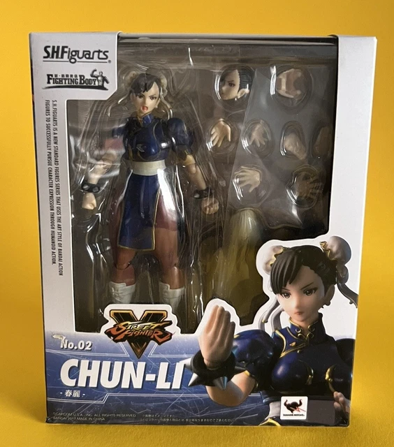 S.H. FIGUARTS SHF Street Fighter Chun Li - Complet - Version originale ...