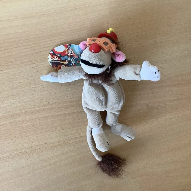 THE BANANA SPLITS Drooper Plush Lion Toy Vintage Soft Toy Golden With ...
