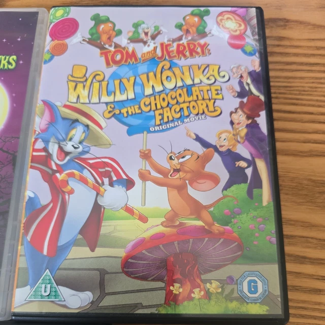 TOM AND JERRY Bundle 3 Dvds Willy Wonka- Fast and Furry £6.52 - PicClick UK