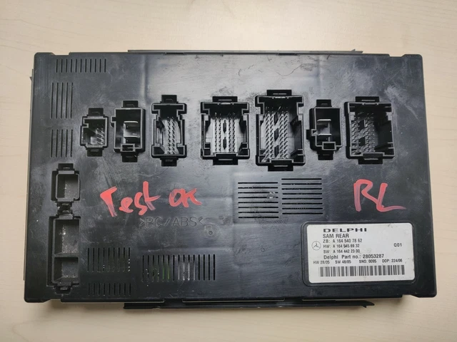 MERCEDES-BENZ W164 REAR Sam Rear Virgin Control Unit A1645407862 £438. ...