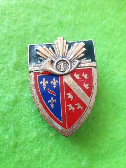 INSIGNE 1° RÉGIMENT De Chasseurs EUR 5,00 - PicClick FR