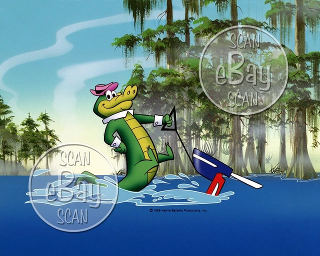 RARE! WALLY GATOR Cartoon Color TV Photo HANNA BARBERA Studios EUR 10 ...