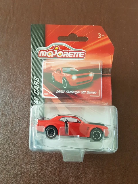 MAJORETTE PREMIUM CARS - Dodge Challenger SRT Demon en Rouge - BNIP ... MAJORETTE PREMIUM CARS - Dodge Challenger SRT Demon en Rouge - BNIP ...