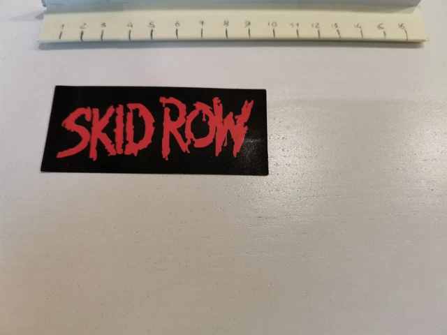 ADESIVO VINTAGE STICKER Autocollant '80 '90 2000 - Skid Row - Rock EUR ...
