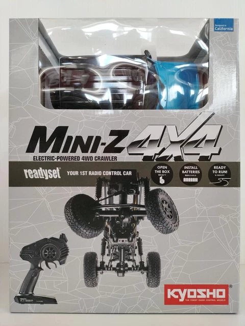 KYOSHO MINI-Z 4X4 Readyset 1/18 Suzuki Jimny Sierra Brisk Blue Metallic ...