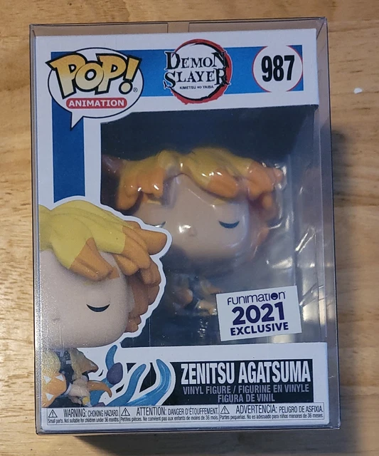 FUNKO POP! DEMON Slayer- Zenitsu Agatsuma 987- Funimation 2021 ...