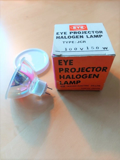 PROJECTOR HALOGEN LAMP JCR 100V 150W Fa. EYE EUR 18,00 - PicClick DE