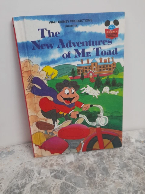 DISNEY'S WONDERFUL WORLD of reading THE NEW ADVENTURES OF MR TOAD EUR 3 ...