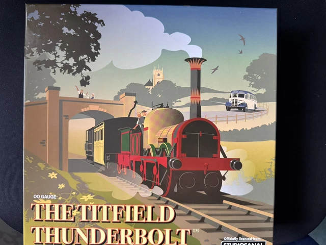 RAPIDO TITFIELD THUNDERBOLT Train Pack. Deluxe Pack Sound Fitted OO Gauge £295.00 - PicClick UK