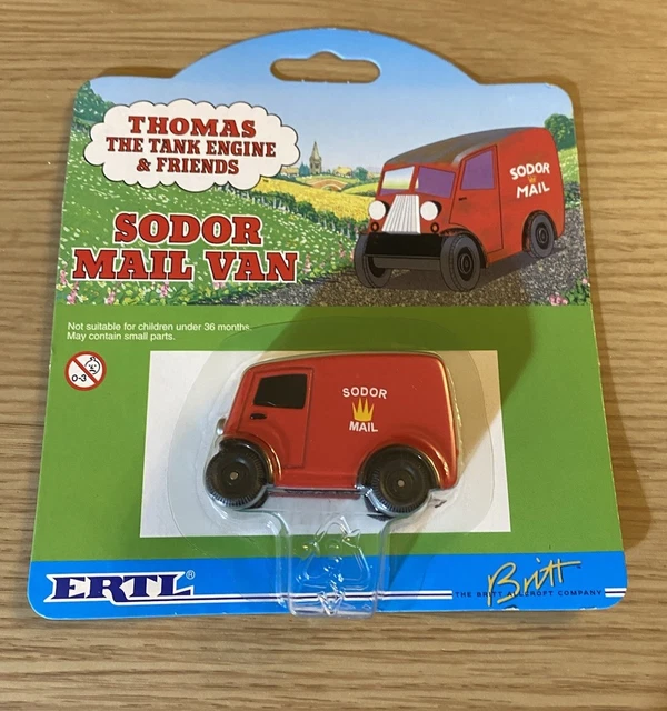 ERTL THOMAS THE Tank Engine & Friends Sodor Mail Van Sealed BNIB £31.91 ...