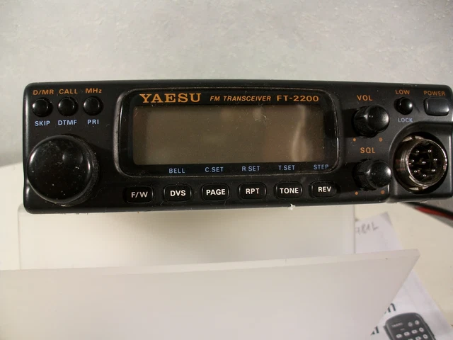 YAESU FT-2200 - VHF-TRX - mit M67781L Powermodul EUR 25,00 - PicClick DE