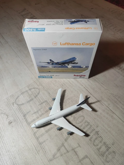 HERPA WINGS 1:500 Flugzeug 516006 Boeing 747-200F Lufthansa Cargo "Africa" EUR 43,50 - PicClick DE