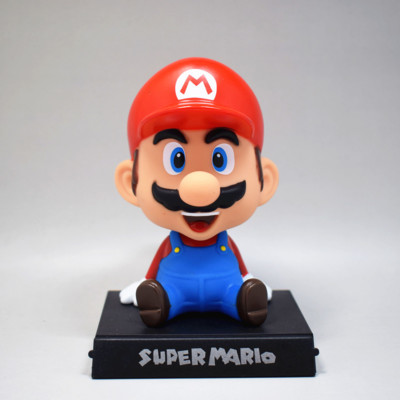 SUPER MARIO BROS. MARIO & LUIGI Figure Bubble Head Doll 14CM Toy new £ ...