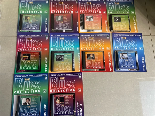 THE BLUES COLLECTION Magazines Orbis Publishing Ltd Issues 50-59 & Cds ...
