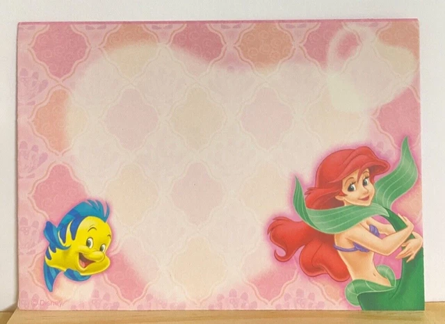THE LITTLE MERMAID Ariel Flounder Disney Fan Not For Sale Envelope ...
