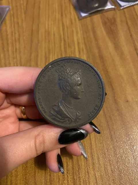 MÉDAILLE MARIA ANNA Augusta Farag I 1836 Lz EUR 44,00 - PicClick FR