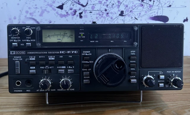 ICOM IC-R70 RICEVITORE onde corte AM SSB CW Radio EUR 184,51 - PicClick IT